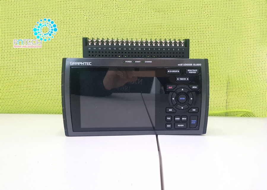 중고계측기 판매 렌탈 그라프텍/ GRAPHTEC GL-820 Portable Data Logger 최대 200채널 확장 ...