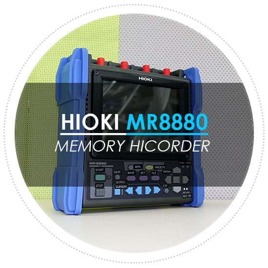 중고계측기렌탈 판매 히오키/HIOKI MR8880 Memory HiCorder/메모리 하이코더 - 전기·전자·파워·통신분야 ...