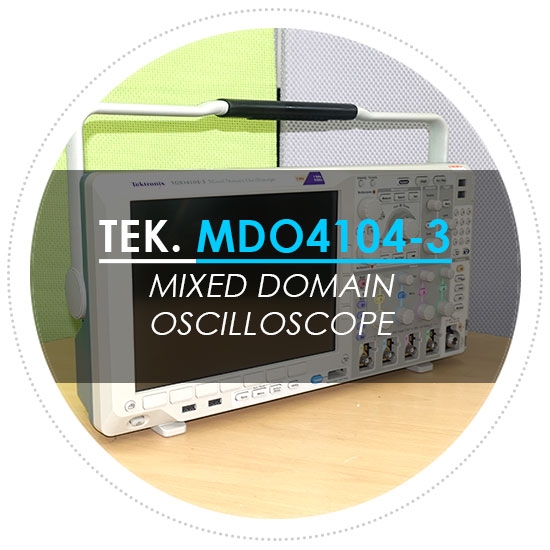 계측기렌탈 - 중고오실로스코프 대여/렌탈 수리 텍트로닉스 MDO4104-3 Mixed Domain Oscilloscope ...