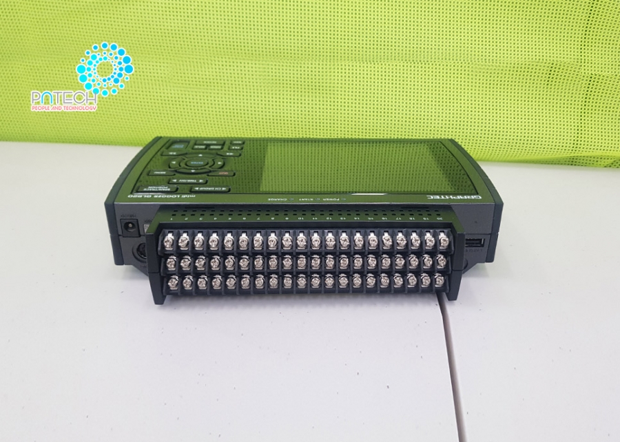 중고계측기 판매 렌탈 그라프텍/ GRAPHTEC GL-820 Portable Data Logger 최대 200채널 확장 ...