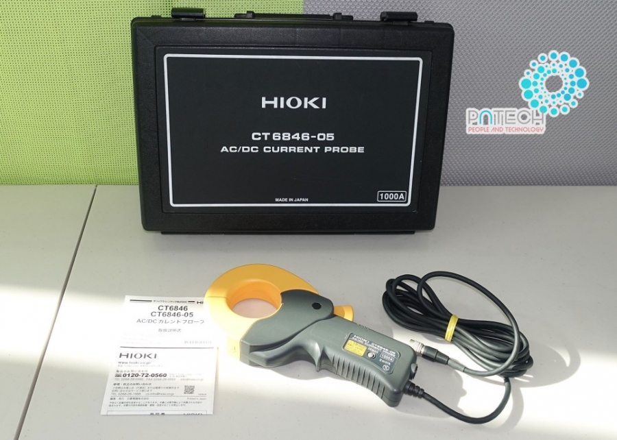 중고프로브 히오키/HIOKI CT6846-05 AC/DC CURRENT PROBE - 전류/전압 프로브 - 전기·전자·파워·통신분야 계측기 전문기업 - 피엔텍 중고계측기 판매&렌탈