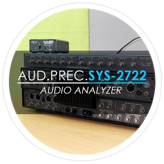 Audio Precision SYS-2722(오디오 분석기) - 중고계측기 판매 대여 렌탈 - 전기·전자·파워·통신분야 계측기 전문기업 - 피엔텍 공지사항