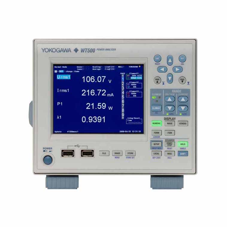 WT500 : Power MeterOscilloscopeScopeCorderPower MeterRecorderInsulation ...