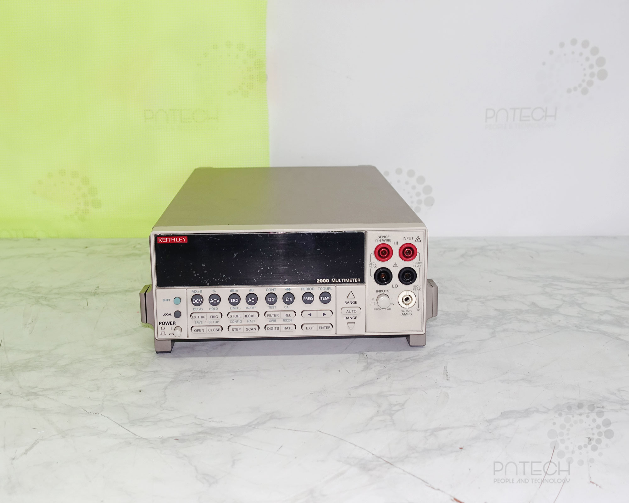 키슬리 DMM 디지털멀티미터 Keithley 2000 Multimeter 소개 : 전기·전자·파워·통신분야 계측기 전문기업 - 피엔텍