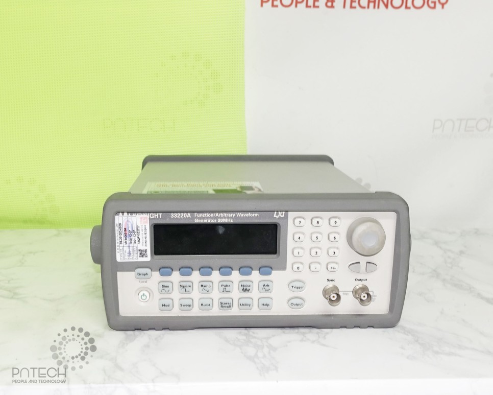 키사이트 Keysight 33220A Function/Arbitrary Waveform Generator 20 MHz 펑션 ...